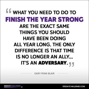 Finish Strong – 44 Inspiring Quotes to Help You Finish Strong – 100 Day ...