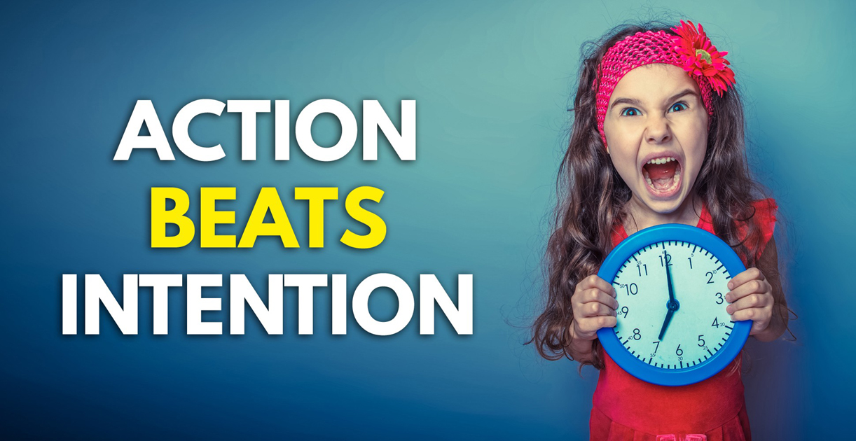 Action Beats Intention - 100 Day Challenge
