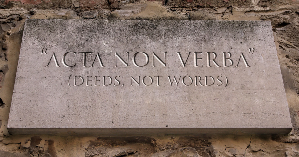 Deeds Not Words - Goal Achievement Strategies Goal Achievement Strategies